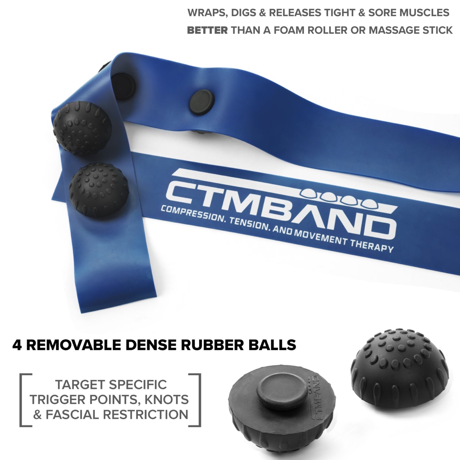 Trigger Point Band for Deep Sore Muscle Relief | Trigger Point Tool